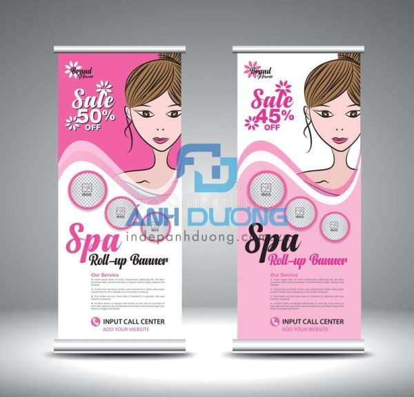 Khám phá 10 mẫu standee spa đẹp nhất hiện nay
