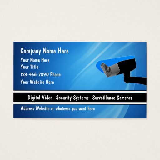 Tổng hợp 10+ mẫu card visit camera hot nhất