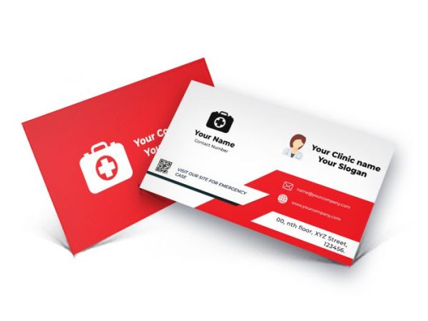 Tổng hợp 10 mẫu card visit phòng khám đẹp nhất hiện nay